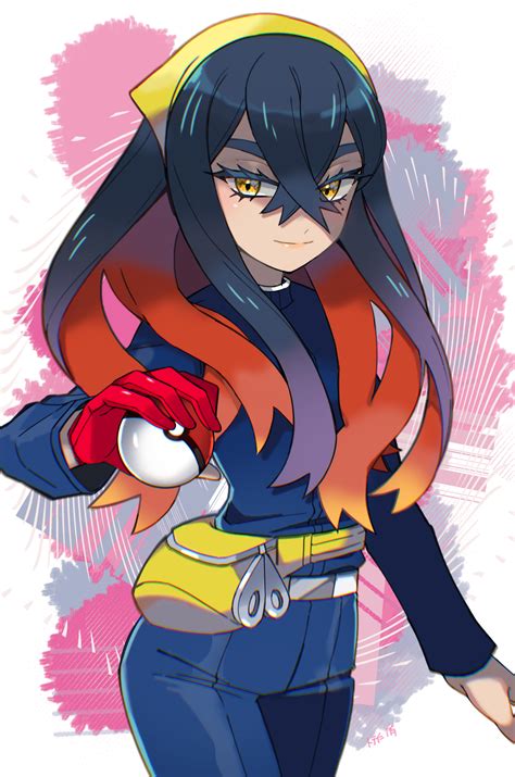 Carmine Pokemon And 1 More Drawn By Minamidena Danbooru
