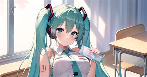 初音ミク 太もも 初音ミク Tasasのイラスト Pixiv