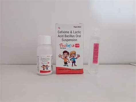 Cefixime Lactic Acid Bacillus Dry Syrup 100 Mg At ₹ 120box In Mohali