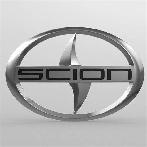 Scion Logo 3d Model By 3dlogoman