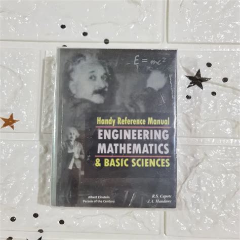 Handy Reference Manual Engineering Mathematics And Basic Science By
