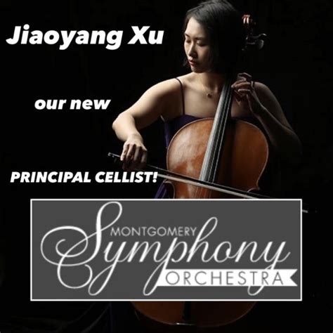 Jiaoyang Xu Appointed Principal Cellist Of Montgomery Symphony