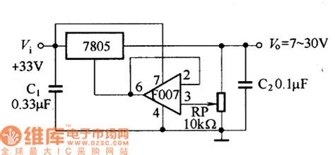 Three Port Fixed Integrated Voltage Stabilizer Circuit Control Circuit Circuit Diagram
