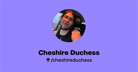 Cheshire Duchess Instagram Linktree