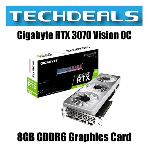 Gigabyte Rtx 3070 Vision Oc 8gb Gddr6 Graphics Card Computers And Tech