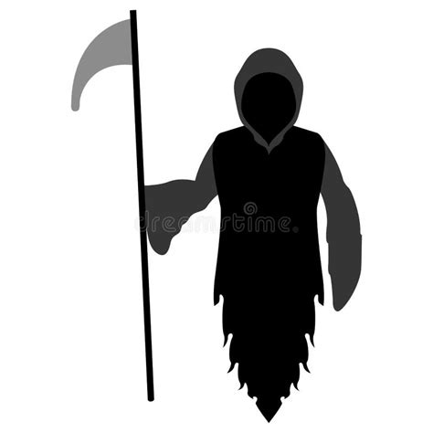 Isolated Reaper With Scythe Icon Stock Vector Illustration Of Scythe