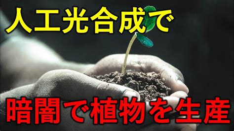 人工光合成で暗闇の中で植物を生産する最先端技術とは！？ Youtube