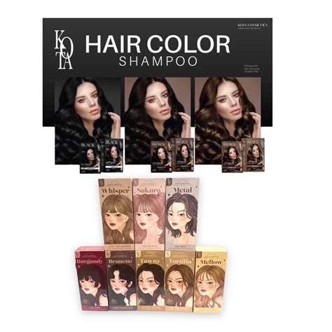 Kota สีออแกนิค Color Cream Hair Color ย้อมผม ออแกนิค หอมโสมเกาหลี 100ml