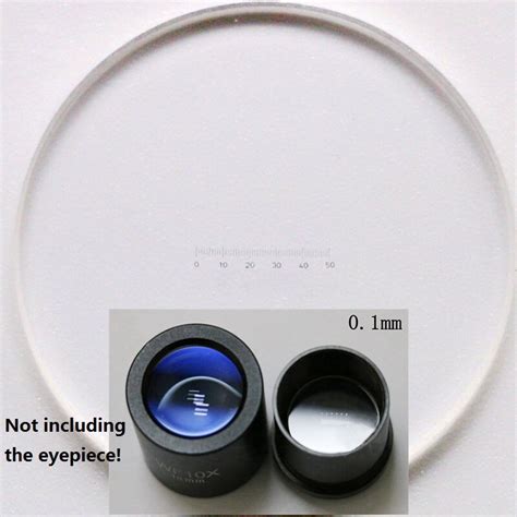 Calibration Ruler Microscope Slides Reticle Micros Grandado