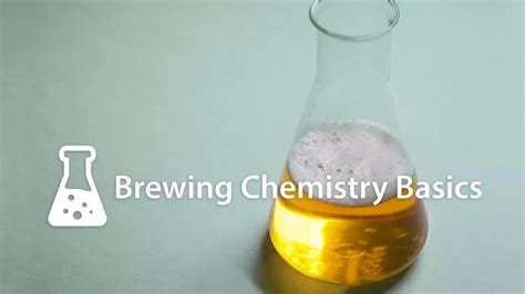 Brewing Chemistry Basics Online Kpu Brewing And Brewery Operations
