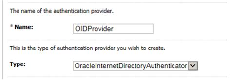 Configuring The Oracle Internet Directory Authenticator