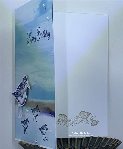 Just Dreamin Stamps Sand Piper Birthday