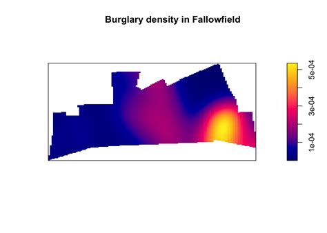 Chapter Studying Spatial Point Patterns Crime Mapping In R
