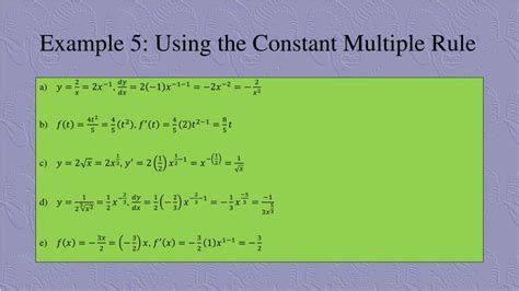 PPT Basic Differentiation Rules Rates Of Change PowerPoint Presentation ID 6482259