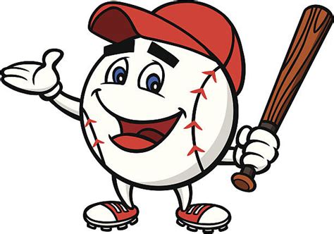 Baseball Player Cartoon Characters