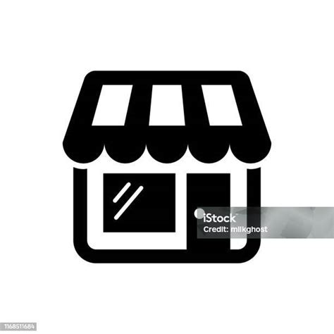 商店圖示向量圖形及更多商店圖片 商店 商店區 圖示 Istock