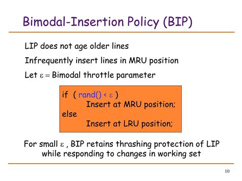 Ppt Adaptive Insertion Policies For High Performance Caching Powerpoint Presentation Id