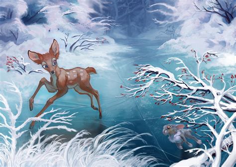 253026 Safe Artistfeurigensatan Bambi Bambi Thumper Bambi