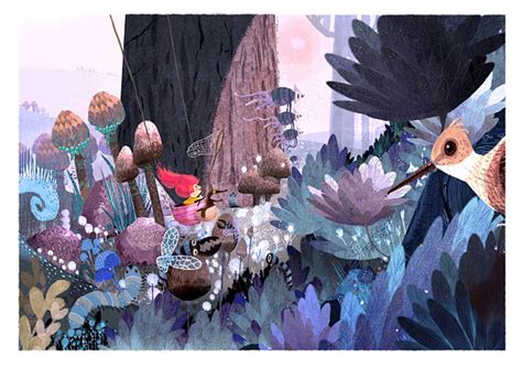 魔发奇缘 动画手稿 概念设计