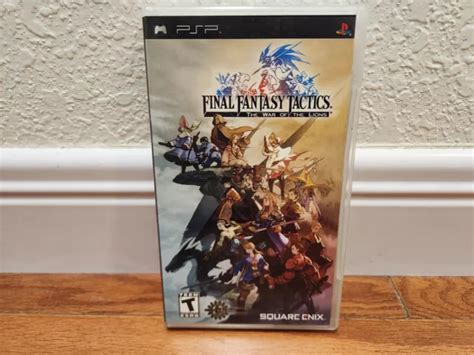 FINAL FANTASY TACTICS The War Of The Lions Sony PSP Avec Manuel EUR PicClick FR