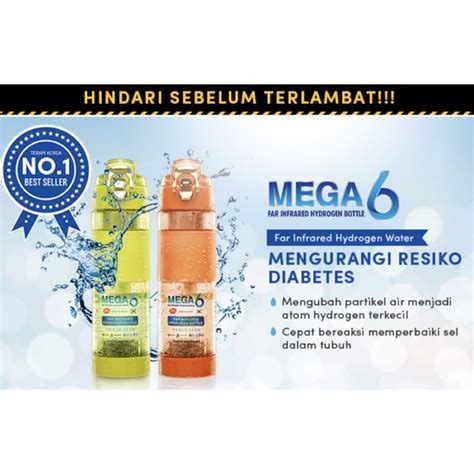 Jual Mega 6 Tumbler Kesehatan Ukuran 600ml Shopee Indonesia