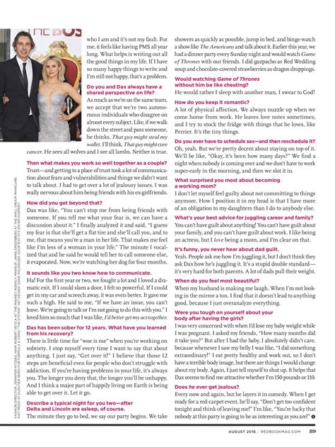 Kristen Bell Redbook Magazine August 2016 Issue • Celebmafia