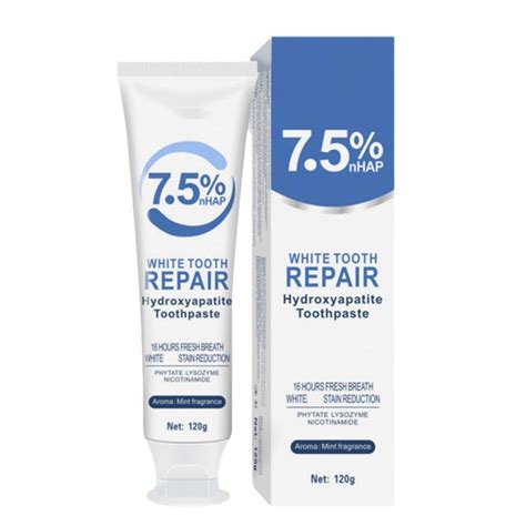 1 5X7 5 Hydroxyapatite Toothpaste Remove Yellow Tooth Stain For Sensitive T M1U2 EBay