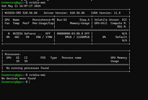 Drivers Nvidia Smi Got `no Devices Were Found` On Second Run But Its