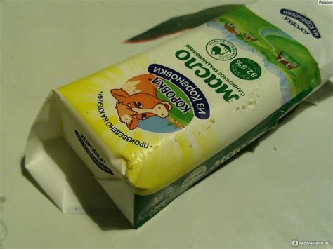 Масло сливочное Коровка из Кореновки традиционное 82,5% - «Масло похоже ...