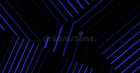 Minimal Lines Fading In And Fade Out Geometric Psychedelia Loop Bg