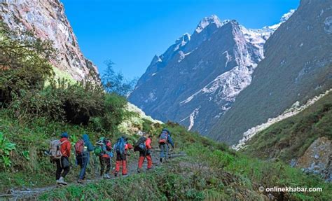 Avalanche Risk In Annapurna Base Camp Trek Onlinekhabar English News