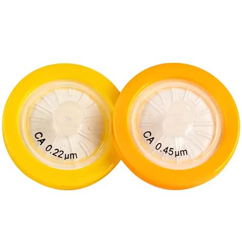 Cellulose Acetate Syringe Filters 0 22um 0 45um