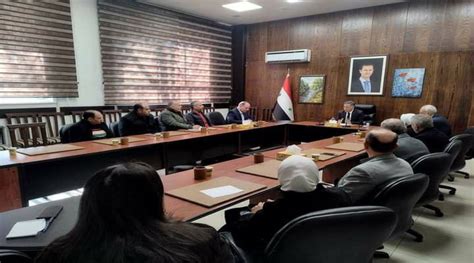 مناقشة أداء مديرية تربية ريف دمشق صحيفة الثورة