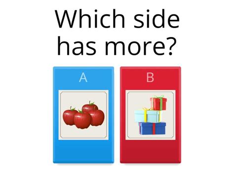 Quantity Comparing 2 Quiz