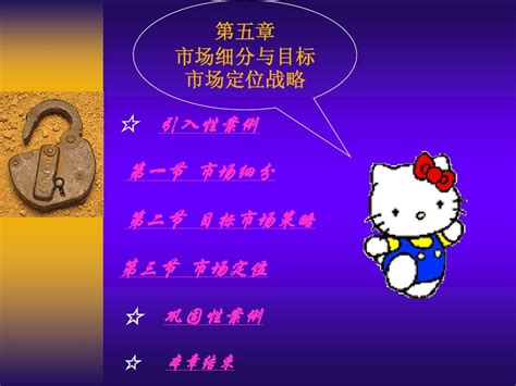 第5章 市场细分与目标市场定位战略word文档在线阅读与下载无忧文档