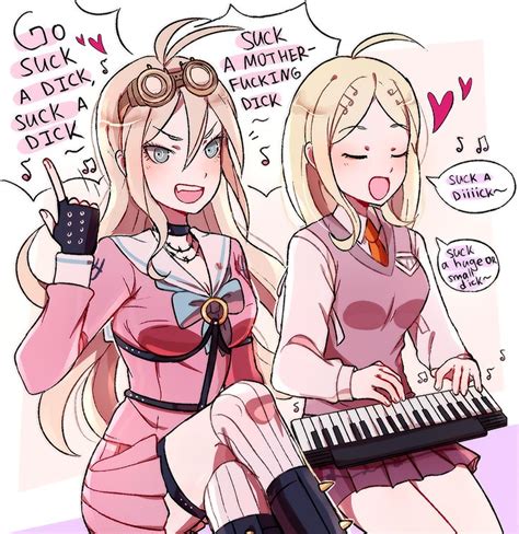 Miu X Maki Kaede X Miu Miu Fanart Danganronpa Art