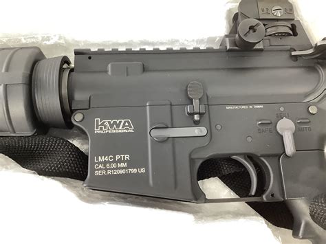 Lot Kwa Lm4c Ptr Airsoft Gun