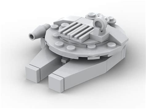 Lego Moc Nanoscale Star Wars Millennium Falcon By Braydl Rebrickable