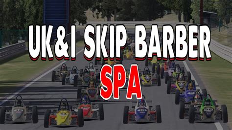IRacing UK I Skip Barber At Spa YouTube
