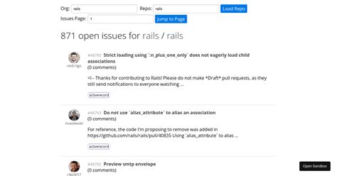 Rsk Github Issues Example Codesandbox