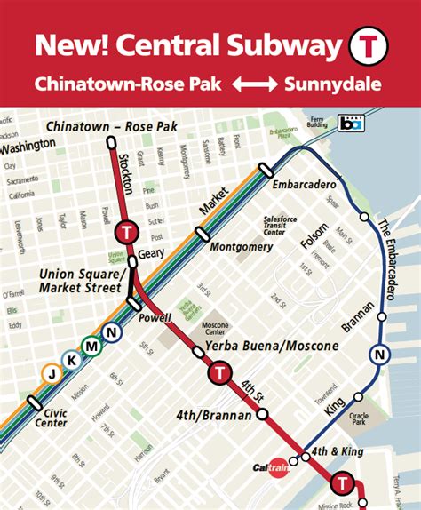Map T Line Muni Schedule