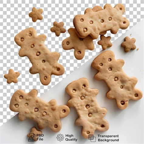 Premium Psd A Picture Of Dog Biscuit With Dog Biscuit On It No Background