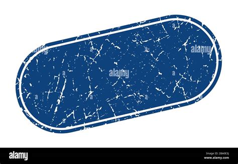 Blank Sign Blank Grunge Blue Stamp Label Stock Vector Image Art Alamy