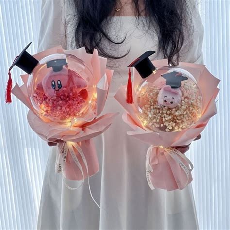 星之卡比玩偶花束滿天星乾燥花生日禮物女生送女朋友畢業禮物七夕節 蝦皮購物
