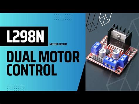 Arduino Motor Control Shield L298n Pwm H Bridge