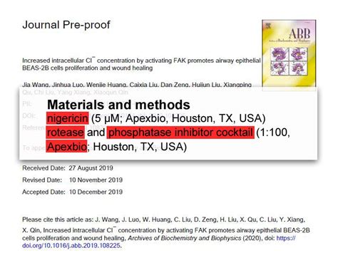 美国apexbio中文官网 Phosphatase Inhibitor Cocktail 2 Tubes 100x