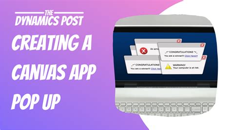 How To Create A Popup In A Powerapps Canvas App Dyanamics Post