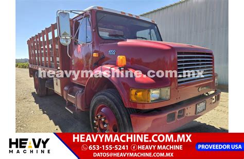 Camión Plataforma 2000 International 4700 En Venta
