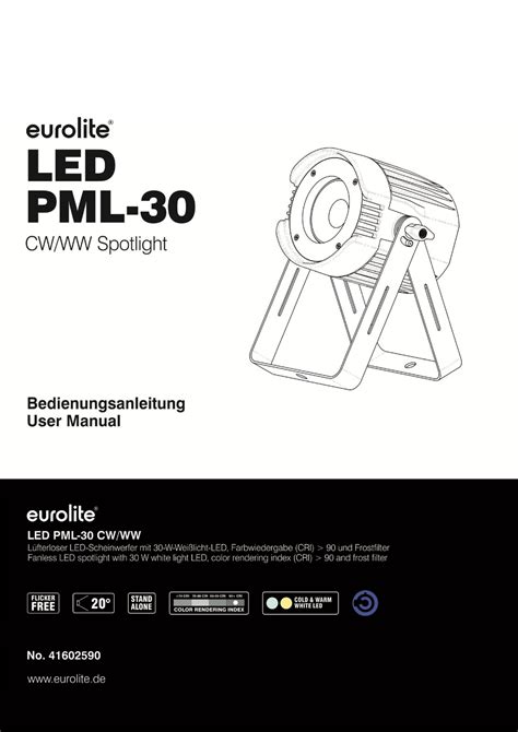 Eurolite Led Pml 30 User Manual Pdf Download Manualslib