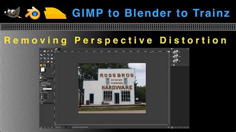 Gimp To Blender To Trainz Removing Perspective Distortion Youtube Gimp To Blender To Trainz Removing Perspective Distortion Youtube